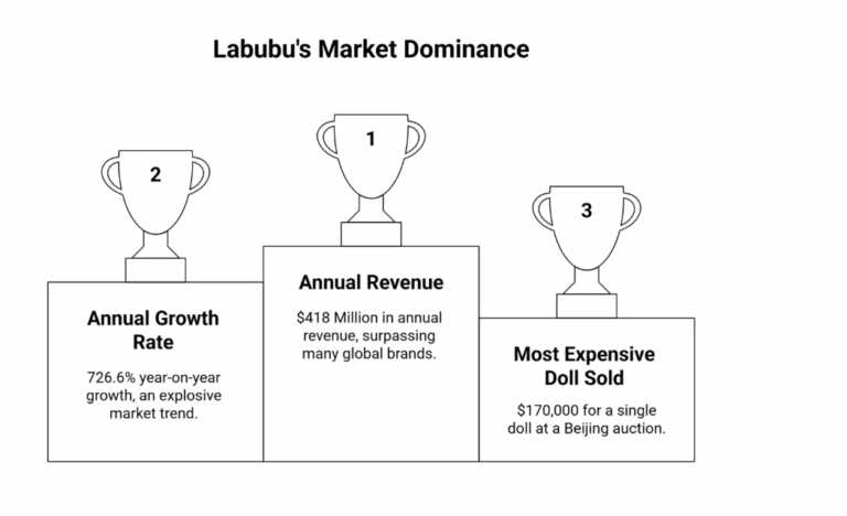 Labubu Statistics 2025 : Growth, Revenue & Market Dominance